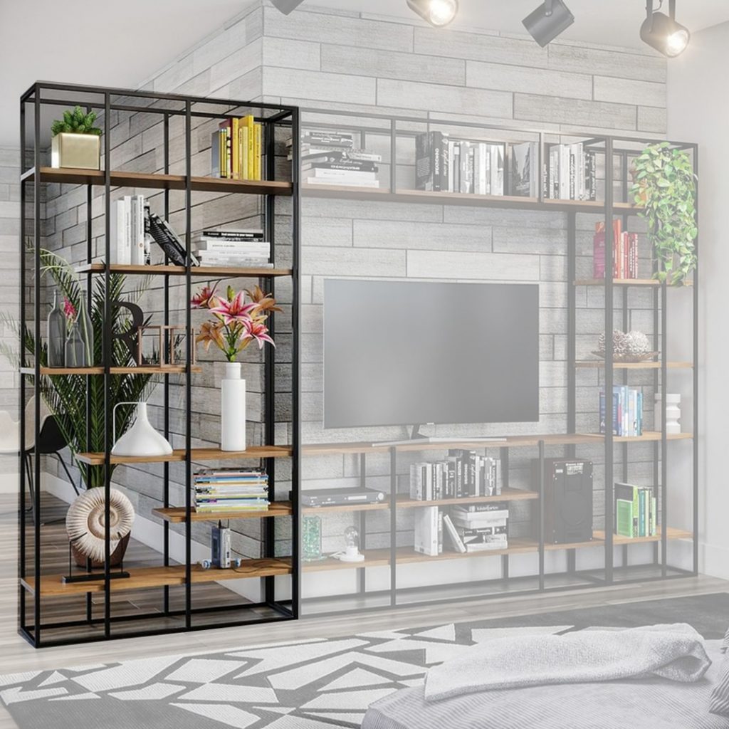 Rack Tv pared Modulo 2 - Rootz Designs